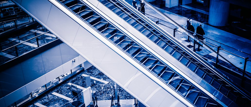 Escalator supporting structure (Escalator truss)